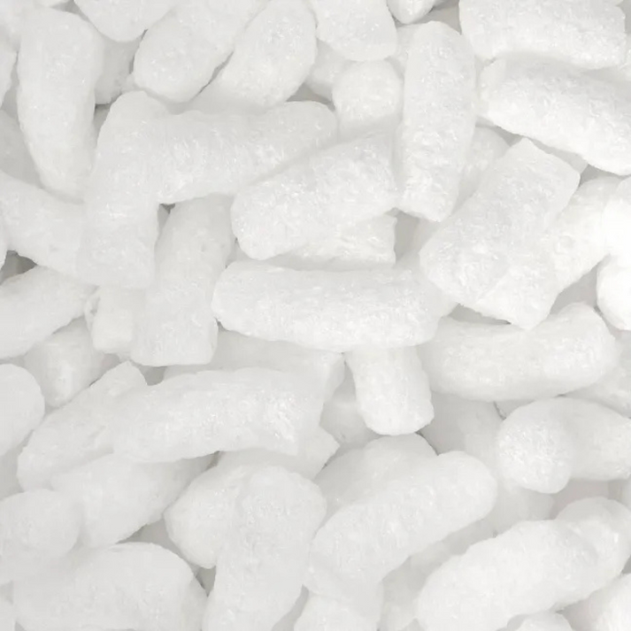 White Eco-Flo Biodegradable Packing Peanuts – Happy Pack