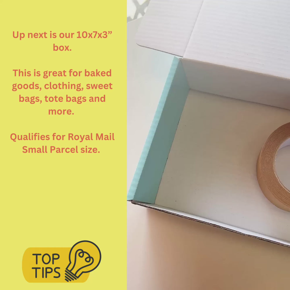10x7x3" Brown Postal Boxes (Small Parcel) – Happy Pack